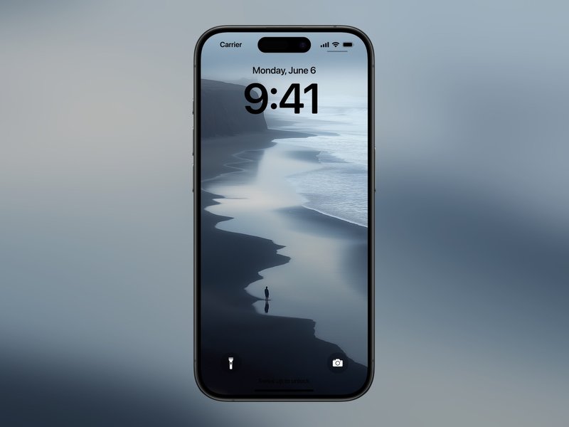 A person standing on a cliff overlooking the ocean | Instawallpaper